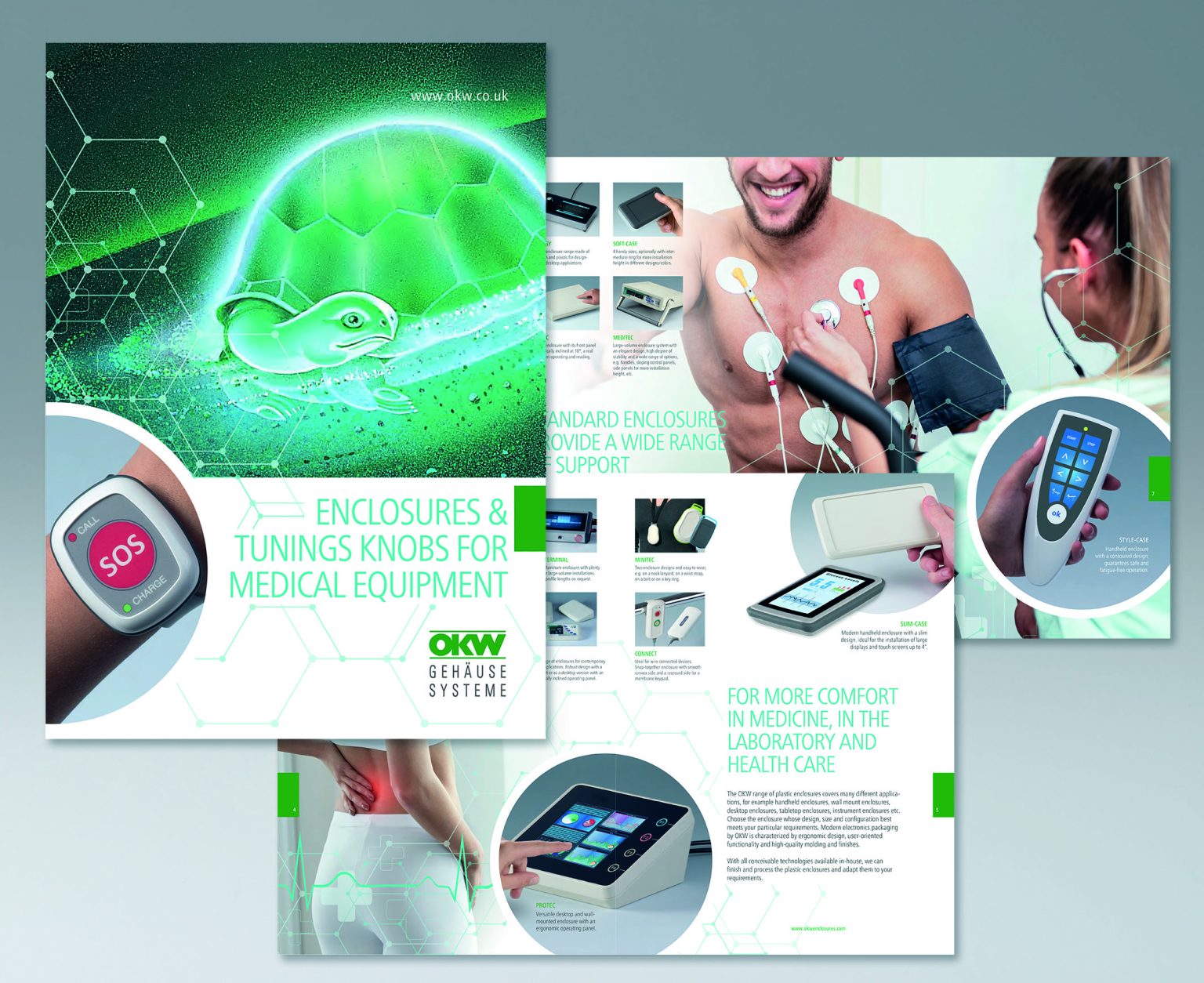 OKW: Extended Range Of Enclosures And Tuning Knobs For Medical Devices ...