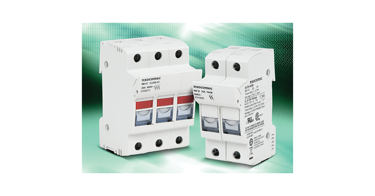 AutomationDirect: Socomec Modular Midget & CC Fuse Holders - Panel ...