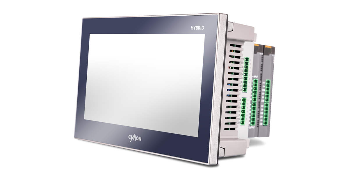 CIMON: Xpanel Hybrid Expandable HMI + PLC Combo Unit - Panel Builder US