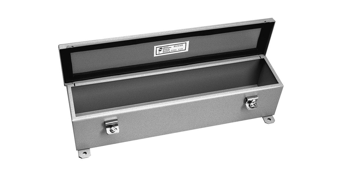 Hammond Manufacturing: 1486 Series Type 4/12 Wiring Trough - Panel ...