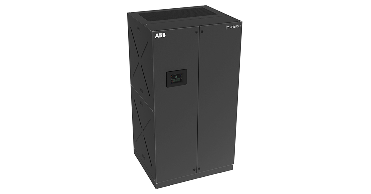 ABB: TruFit PDU (Power Distribution Unit) Provides Rapid, Space-Saving ...