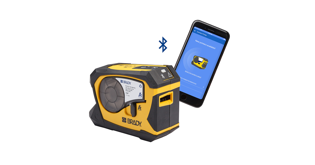 Brady: M211 Portable Bluetooth Label Printer - Panel Builder US