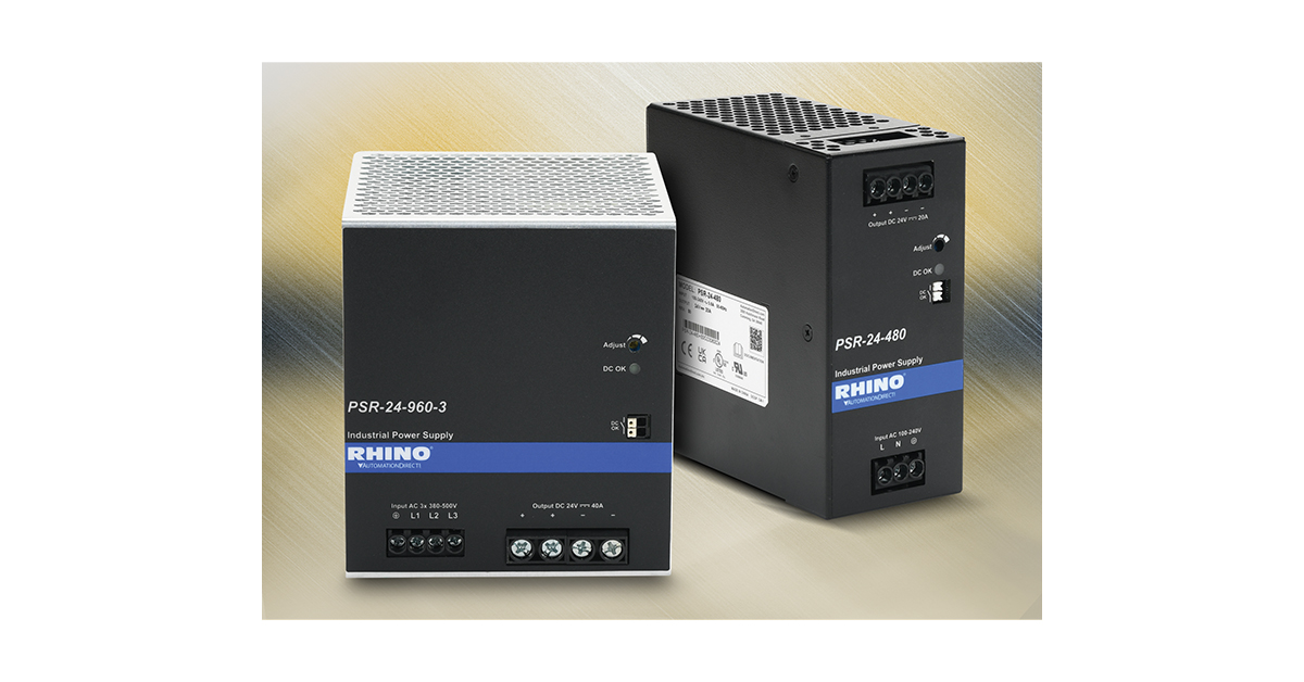 AutomationDirect: RHINO PSR Power Supplies - Panel Builder US