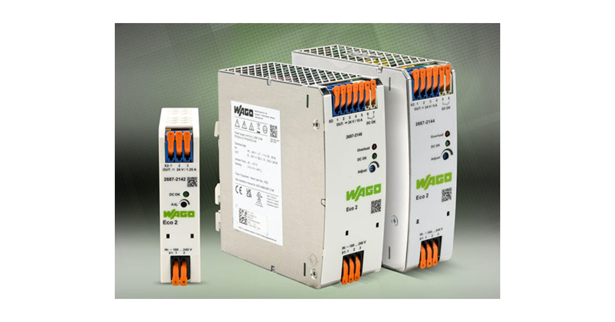AutomationDirect: WAGO ECO2 Series Power Supplies - Panel Builder US