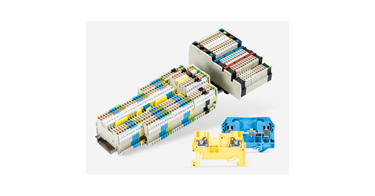 Wieland: SELOS + FASIS DIN Rail Terminal Block Assemblies - Panel ...