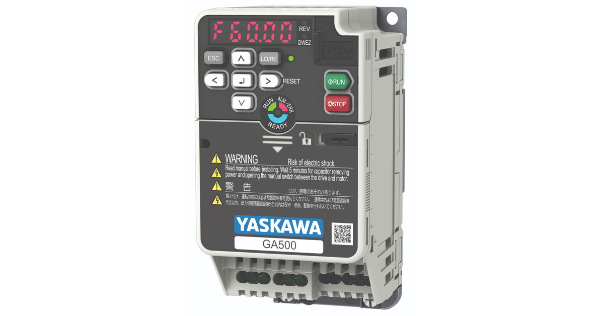 Yaskawa: GA500 Drive - Panel Builder US