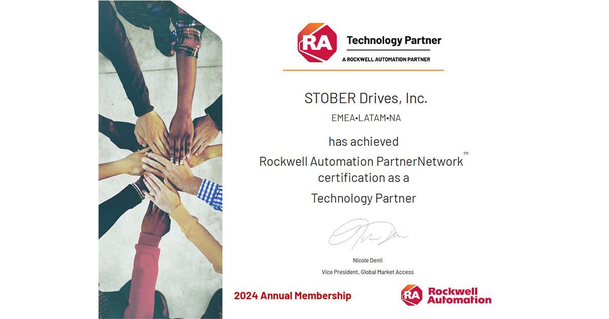 STOBER is a Proud Rockwell Automation Partner - Panel Builder US