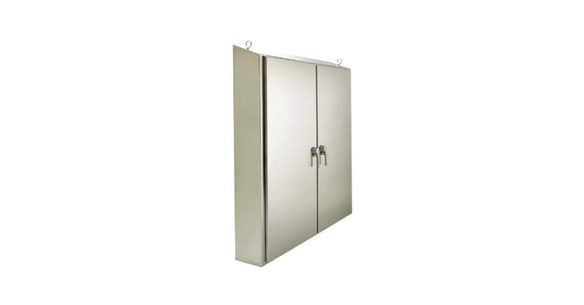 nVent: WaterShed Stainless Steel Freestand 3 Pt Latch Type 4X - Panel ...