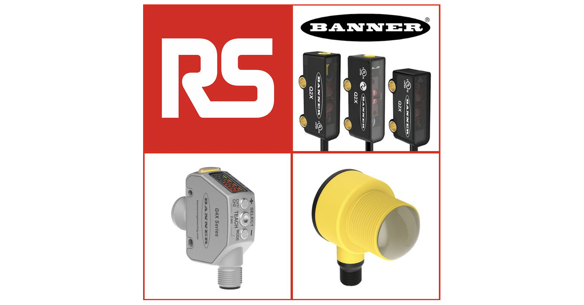 RS Offers Banner Engineering’s Extensive Portfolio of Sensor Products ...