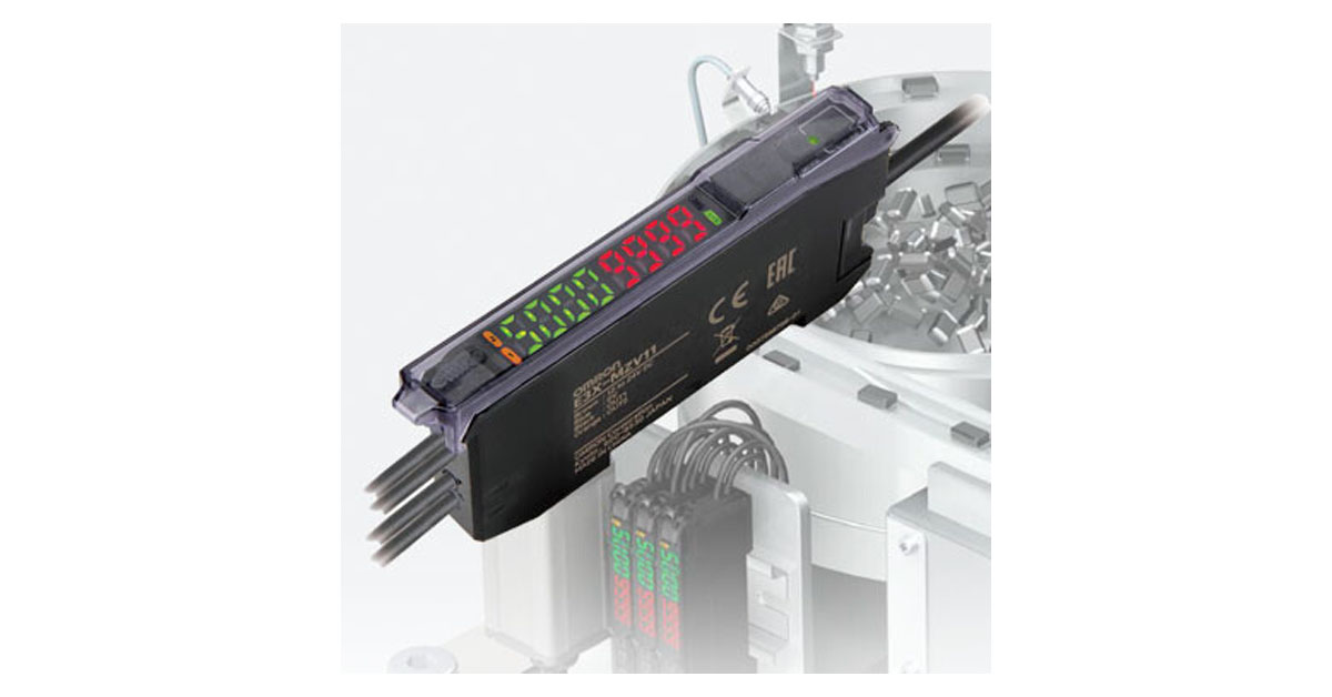 Omron: New E3X-ZV and E3X-MZV Series Fiber Optic Amplifiers & Sensors ...