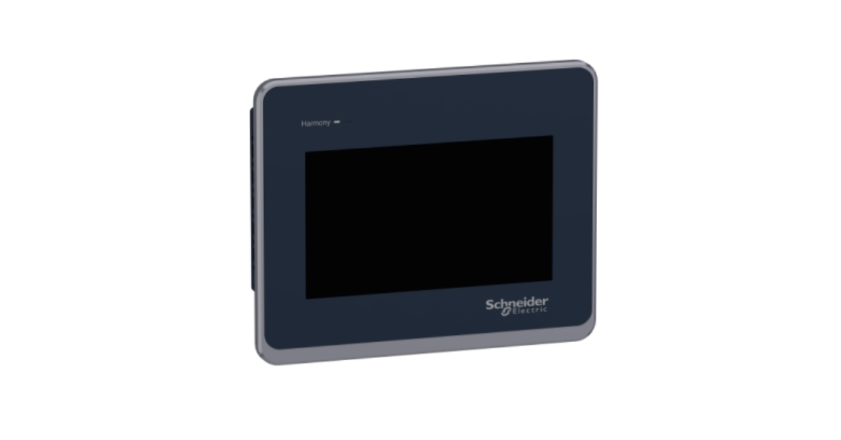Schneider Electric: HMIST6200 - Harmony ST6 Touch Panel Screen - Panel ...