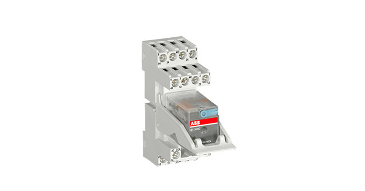 ABB: CR-M Pluggable Miniature Relays - Panel Builder US