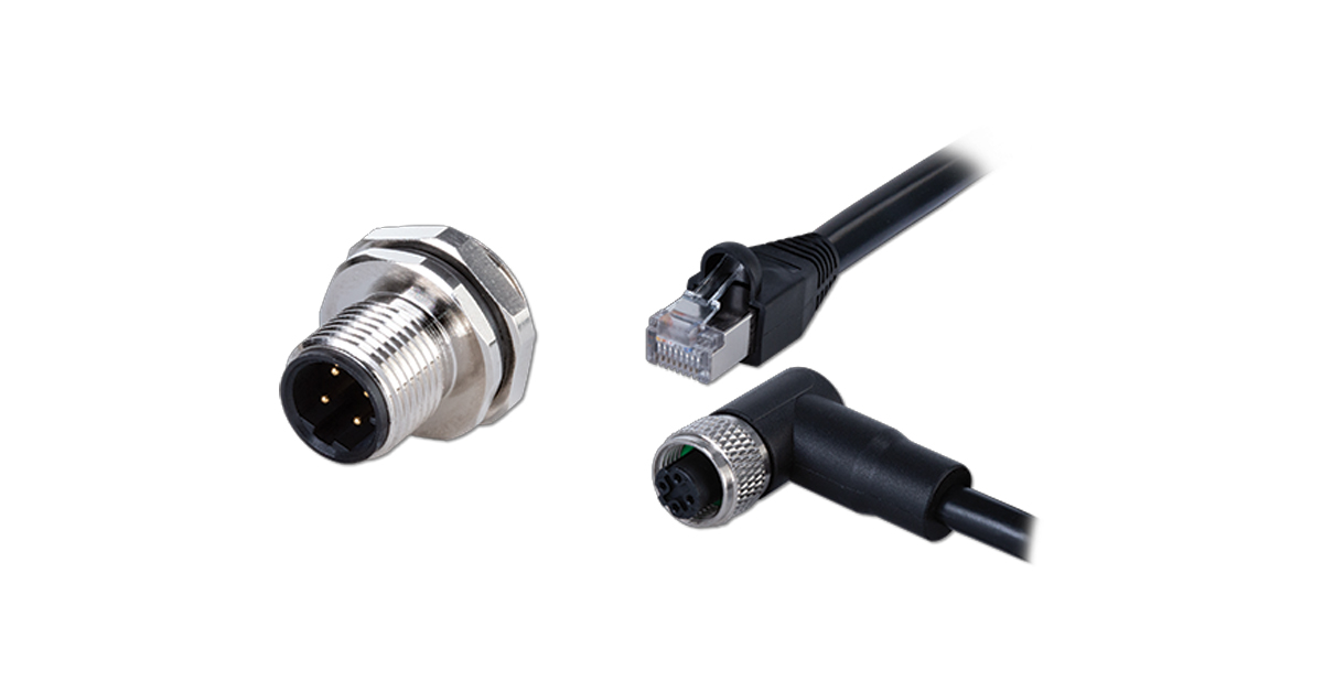 CUI Devices Adds M12 D-Coded Models to Circular Connectors and Cables ...