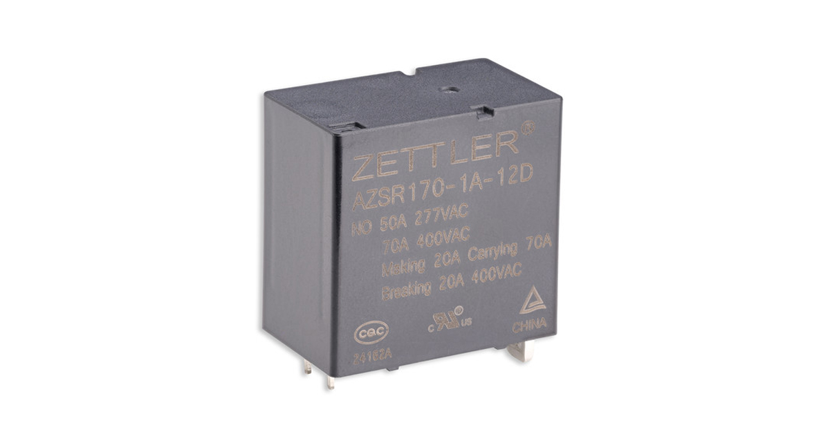 ZETTLER: AZSR170 High-Performance 70A Power Relay for Solar and EV ...