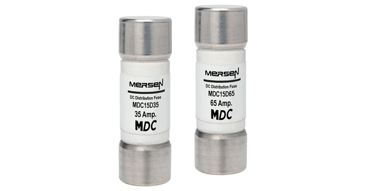 Mersen: MDC15D Series DC Distribution Fuses - Panel Builder US