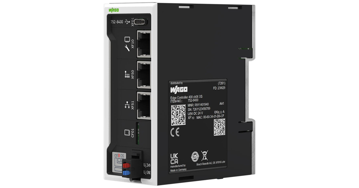 WAGO: Edge Controller 400 - Panel Builder US