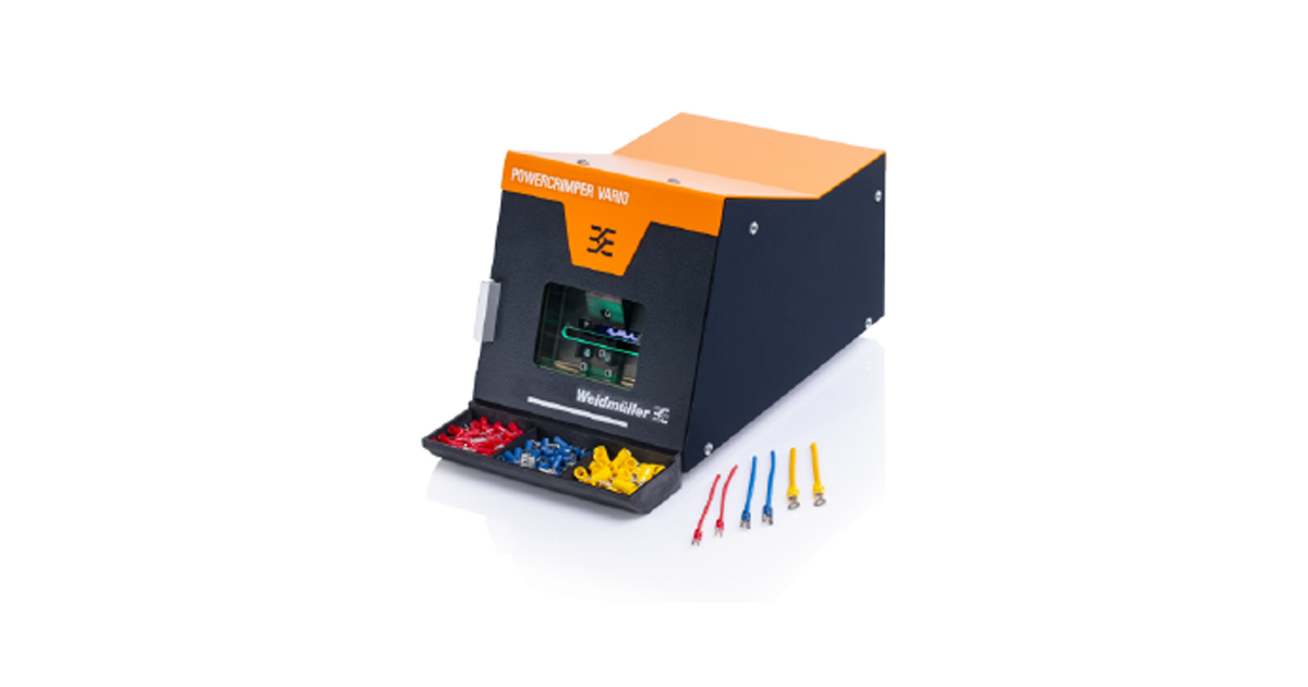 Weidmuller: New PowerCrimper Vario Offers High Flexibility and Security ...