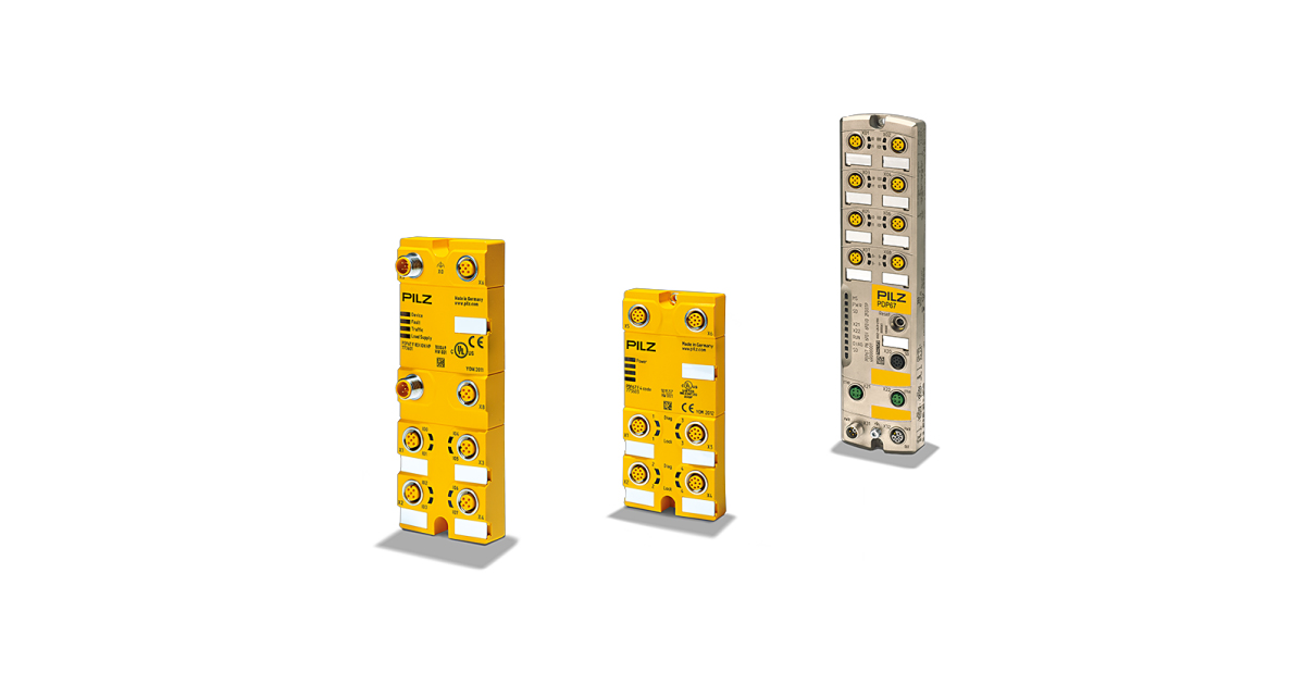 Pilz: PDP67 IP67 Modules - Cabinet-Free Installation to Connect Safe ...