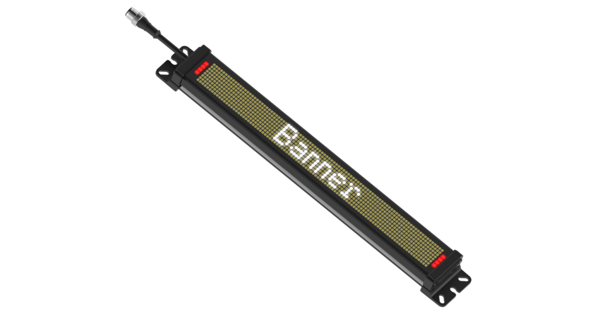 Banner Engineering: SD50 Status Display Provides More Status ...