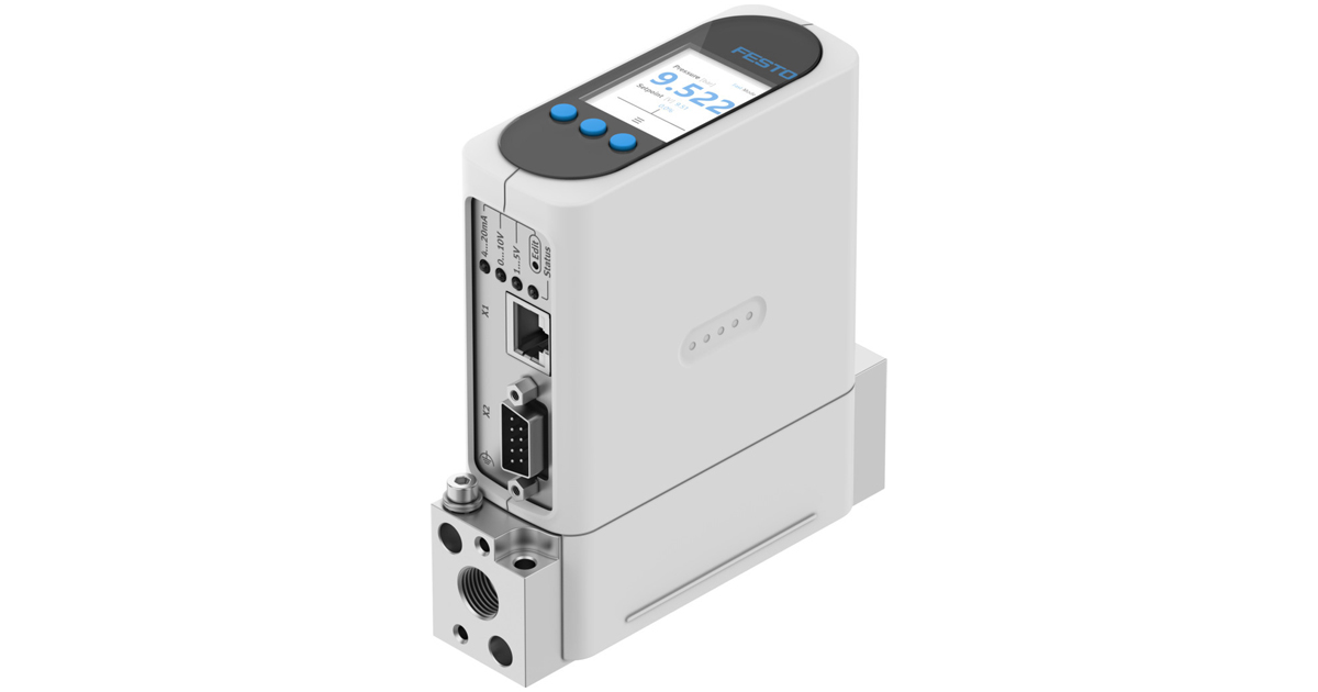 Festo: Popular VEMD Mass Flow Controller Enhanced - Panel Builder US