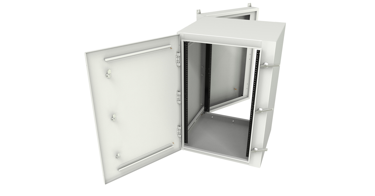Hammond Manufacturing: NWM Series Swing-Out Outdoor Wall Mount Rack ...
