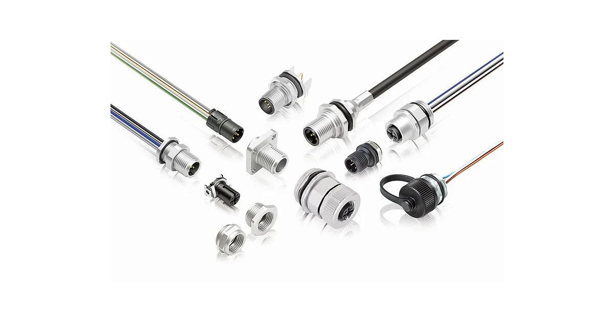 binder: M12 Panel Mount Connectors - Panel Builder US