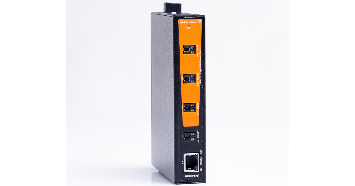 Weidmuller USA: New SPE Switch Offers Seamless Industrial Ethernet ...